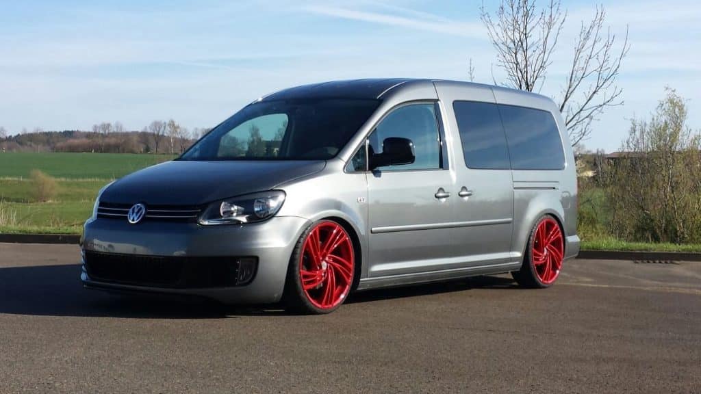 Muecke VW Caddy Mk3 + VW Touran widened wing 2.5 cm - Still Static ...