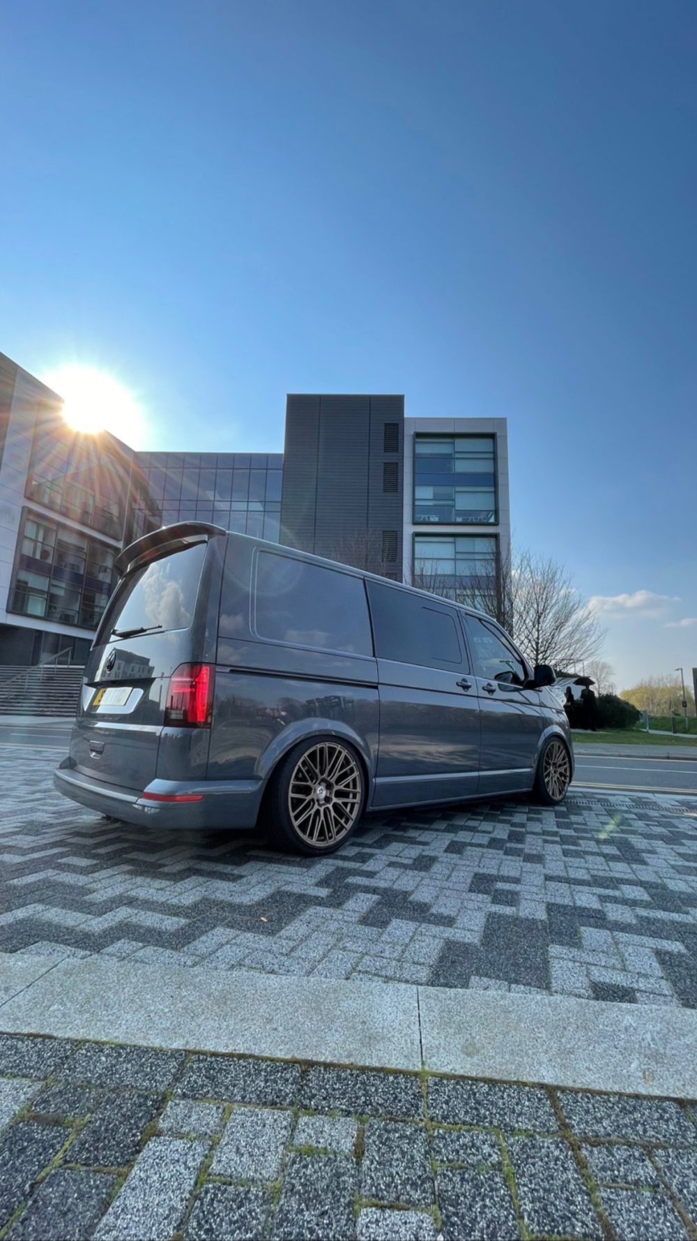 H&R Deep Coilover Kit for VW Transporter T5 / T6 / T6.1 T32 Clamp Hub ...