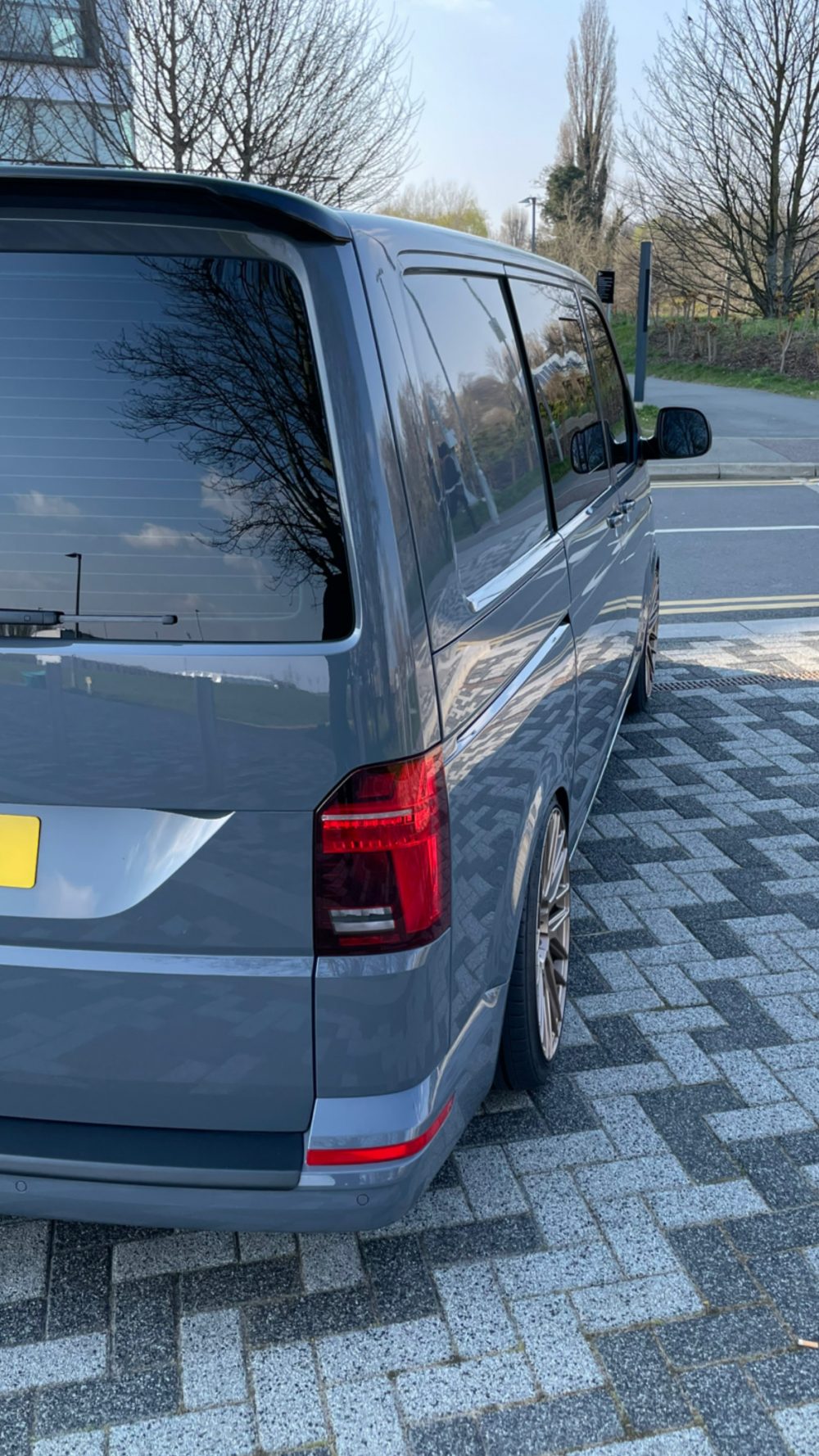 H&R Deep Coilover Kit for VW Transporter T5 / T6 / T6.1 T32 Clamp Hub ...