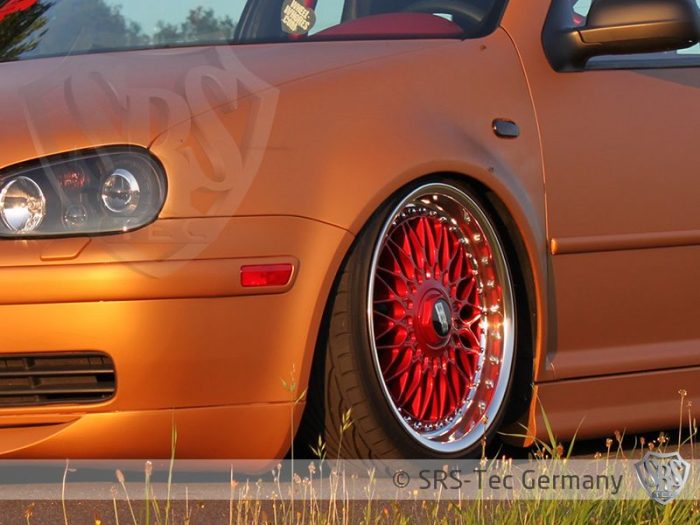 SRS-Tec Wide Front Wing GT, VW Golf 4 with indicator hole. - Still ...