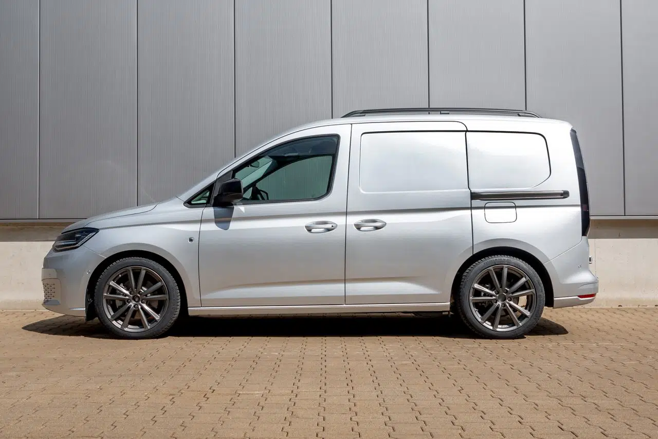 VW Caddy Mk5 Cargo / Van H&R Deep Coilovers - Still Static - Got The Drop