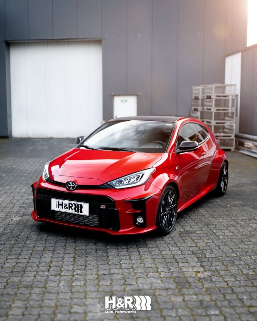 H&R Deep Coilover Toyota GR Yaris 4WD 2020> - Still Static - Got The Drop