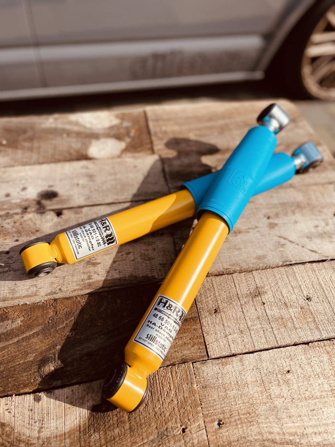 Caddy 2K / 2KN H&R Deep shorter harder rear damper ( only for cars ...