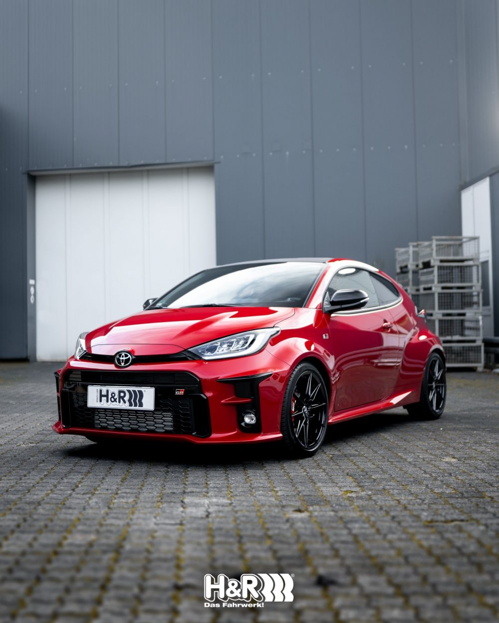 H&R Deep Coilover Toyota GR Yaris 4WD 2020> - Still Static - Got The Drop