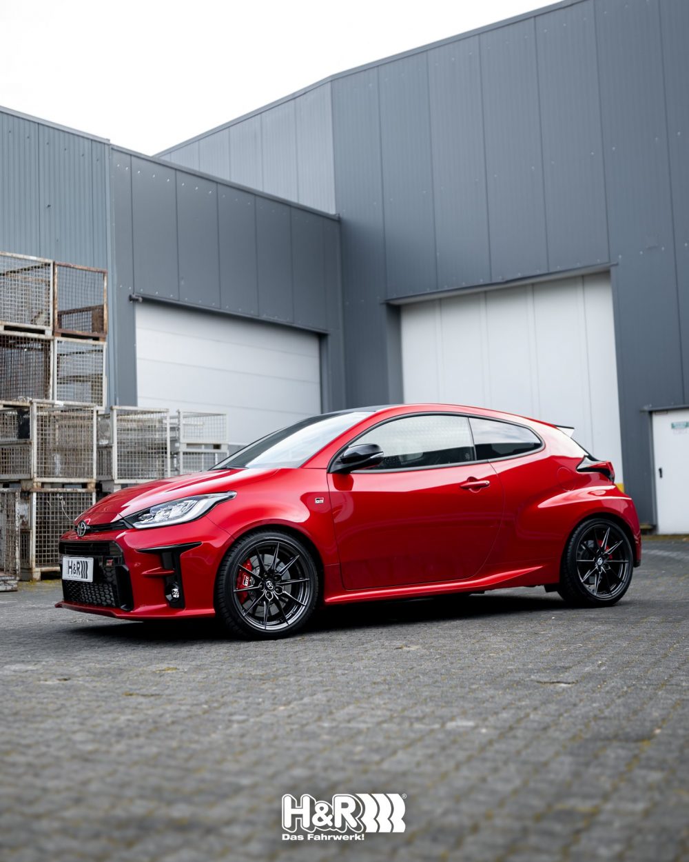 H&R Deep Coilover Toyota GR Yaris 4WD 2020> - Still Static - Got The Drop