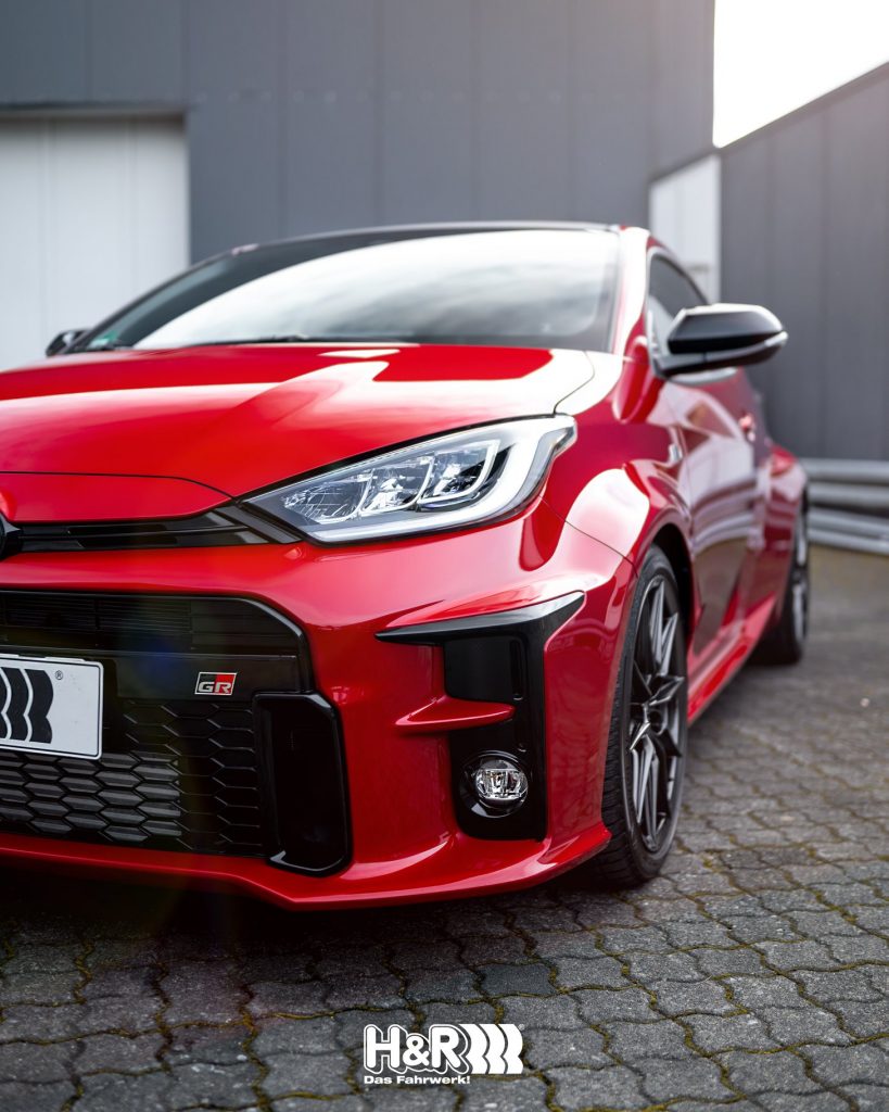 H&R Deep Coilover Toyota GR Yaris 4WD 2020> - Still Static - Got The Drop