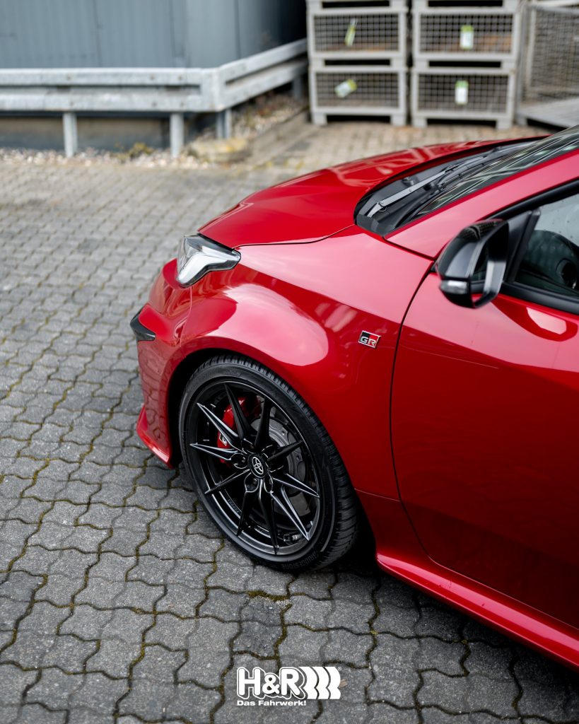 H&R Deep Coilover Toyota GR Yaris 4WD 2020> - Still Static - Got The Drop