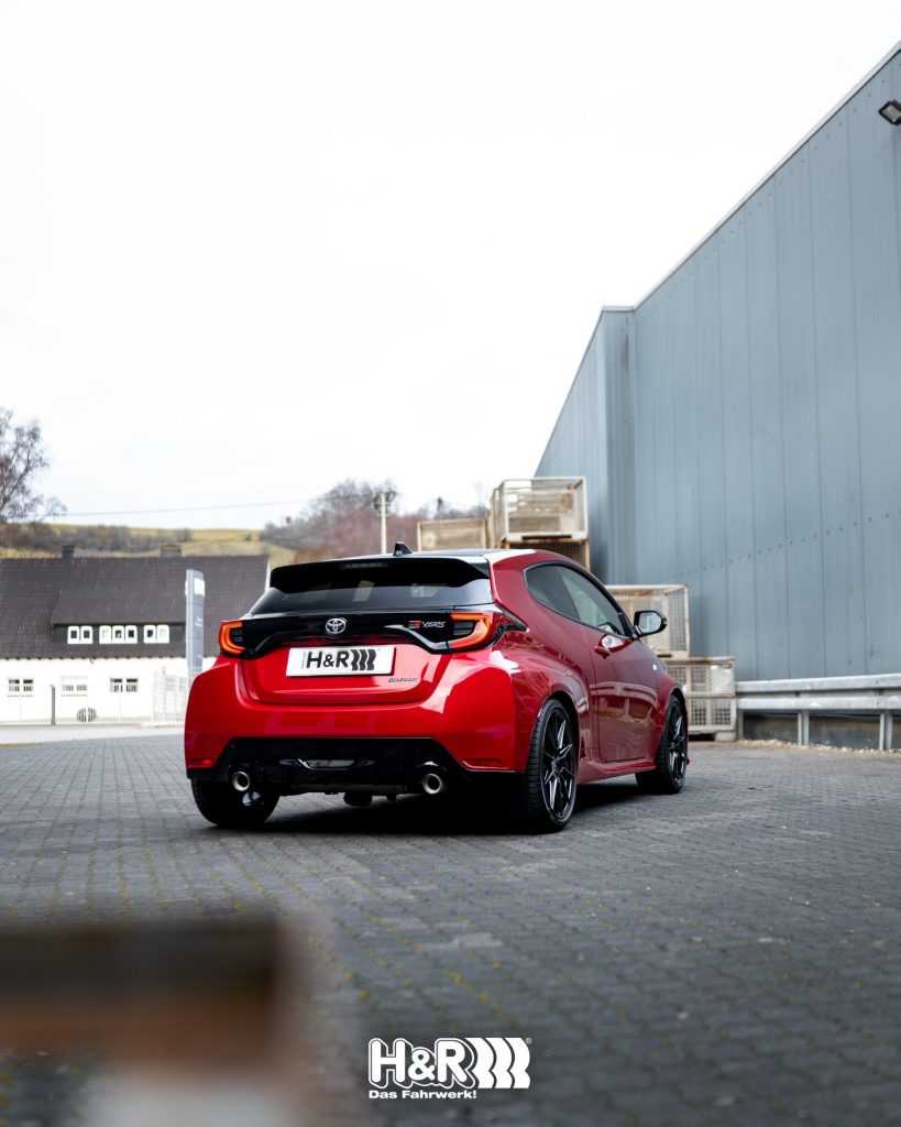 H&R Deep Coilover Toyota GR Yaris 4WD 2020> - Still Static - Got The Drop