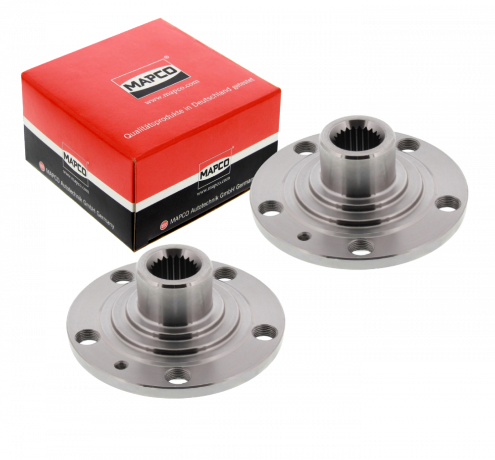 Wheel hub conversion kit, Front Axle - No ABS , VW Golf 2, 3 to 5x100 ...